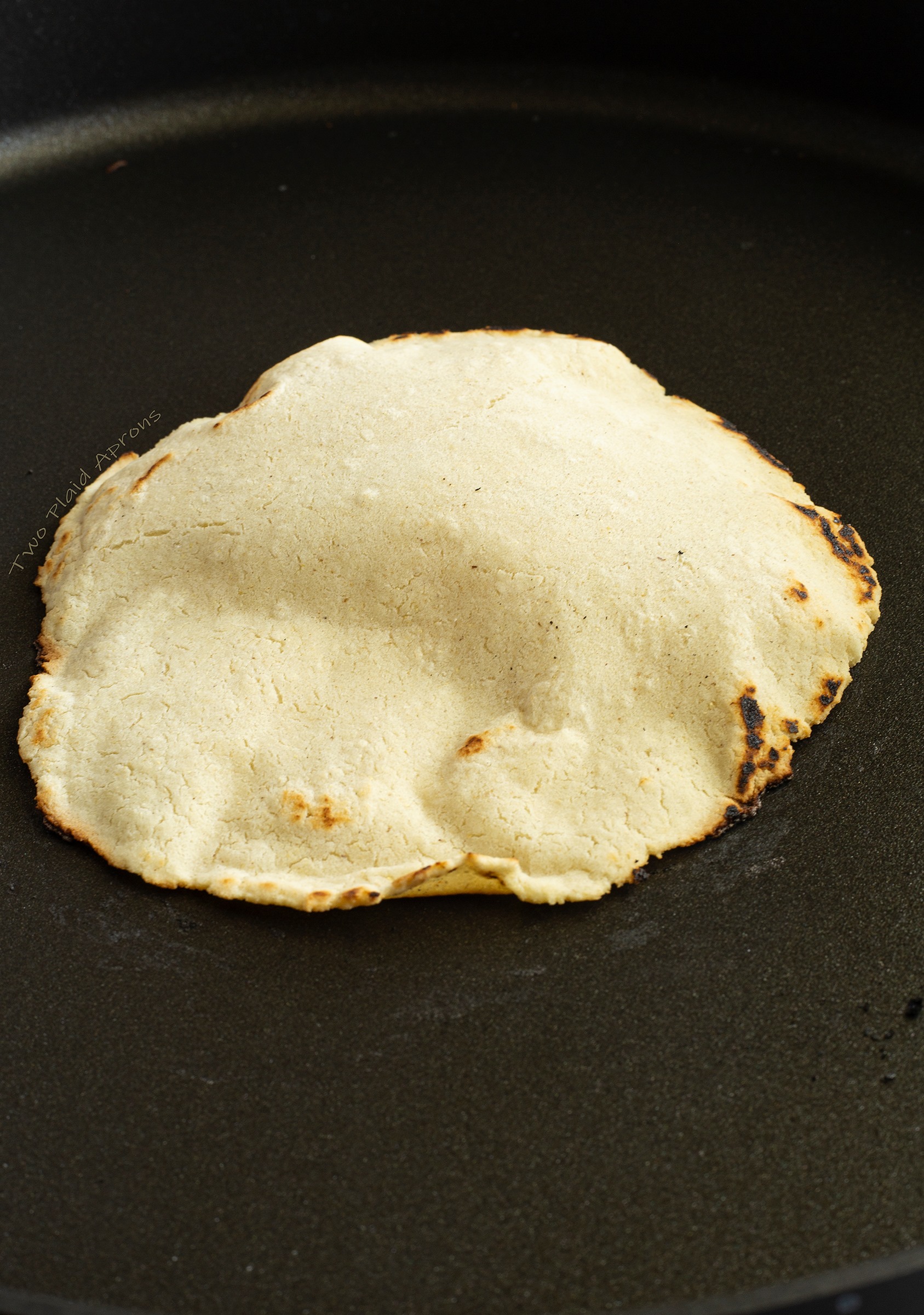 3 Ingredient Homemade Corn Tortillas | Two Plaid Aprons