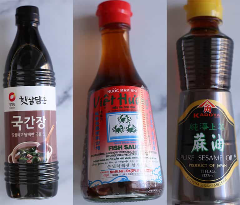 Easy Dduk Guk with Beef (Korean Rice Cake Soup) | Two Plaid Aprons
