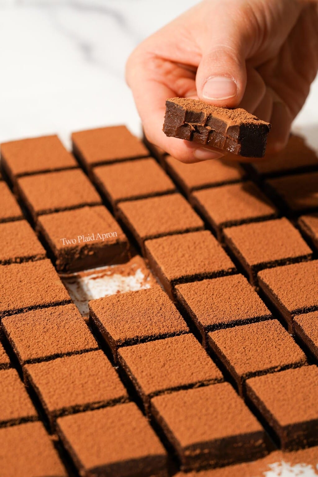 Nama Chocolate (Royce' Copycat Recipe) | Two Plaid Aprons