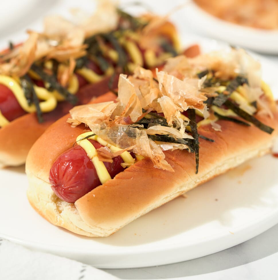 Japanese Hot Dogs (Japadog) | Two Plaid Aprons