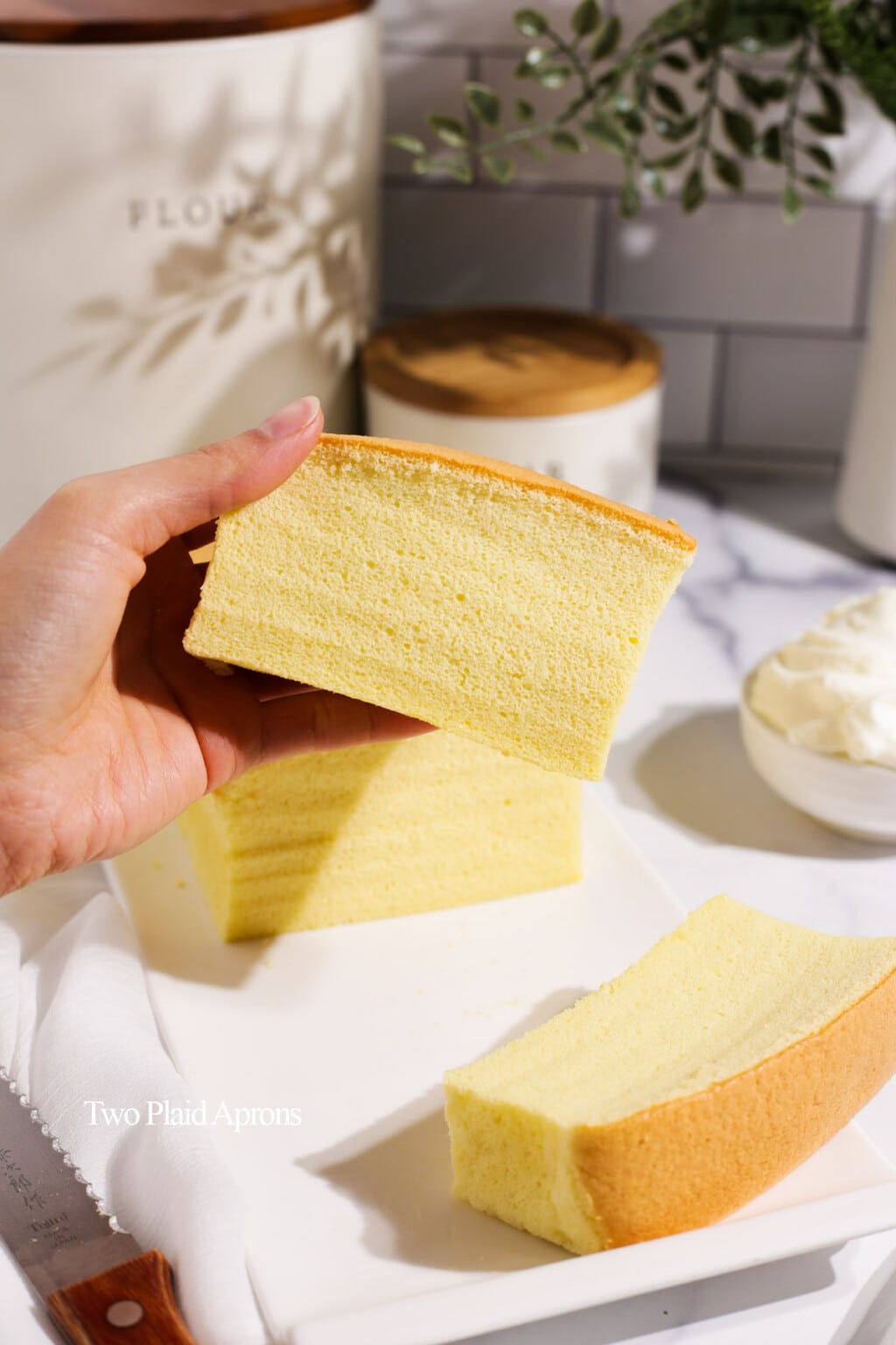 Taiwanese Castella Cake | Two Plaid Aprons