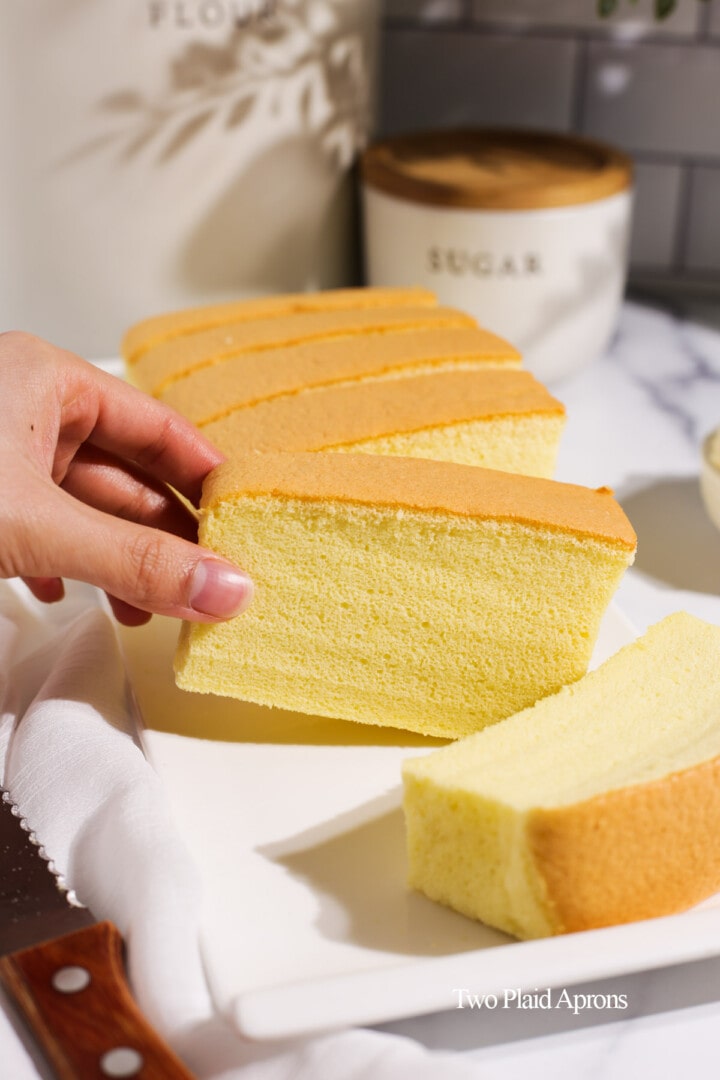 Taiwanese Castella Cake | Two Plaid Aprons