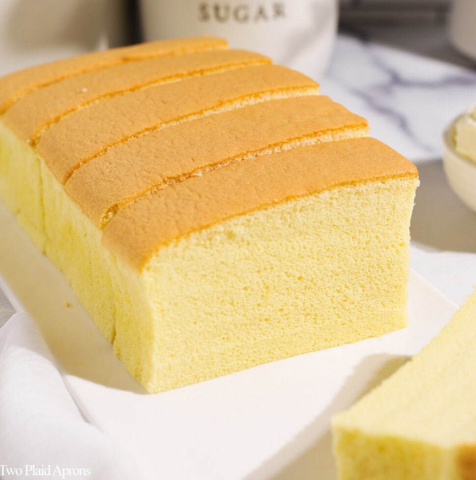 Taiwanese Castella Cake | Two Plaid Aprons