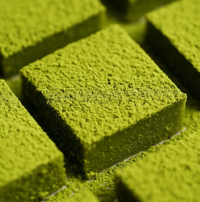 Matcha Nama Chocolate | Two Plaid Aprons