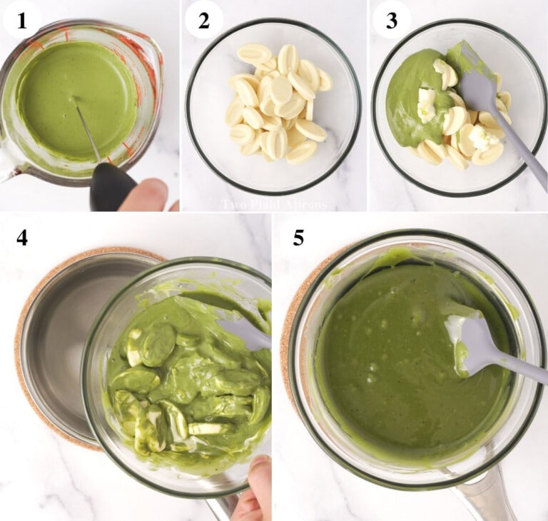 Matcha Nama Chocolate | Two Plaid Aprons