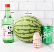Watermelon Soju Recipe | Two Plaid Aprons