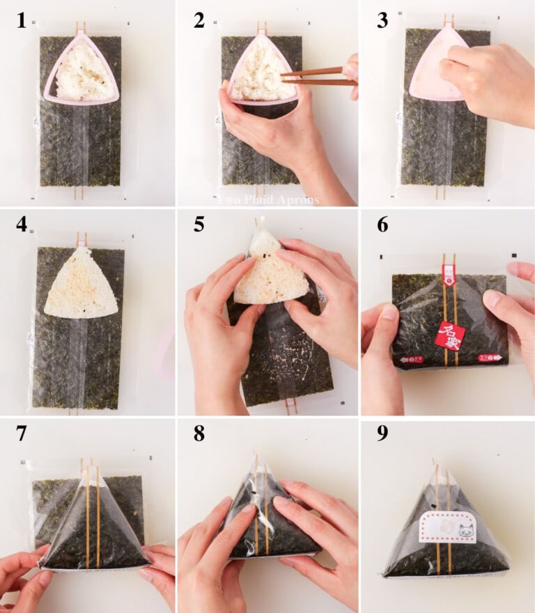 Spicy Tuna Onigiri | Two Plaid Aprons