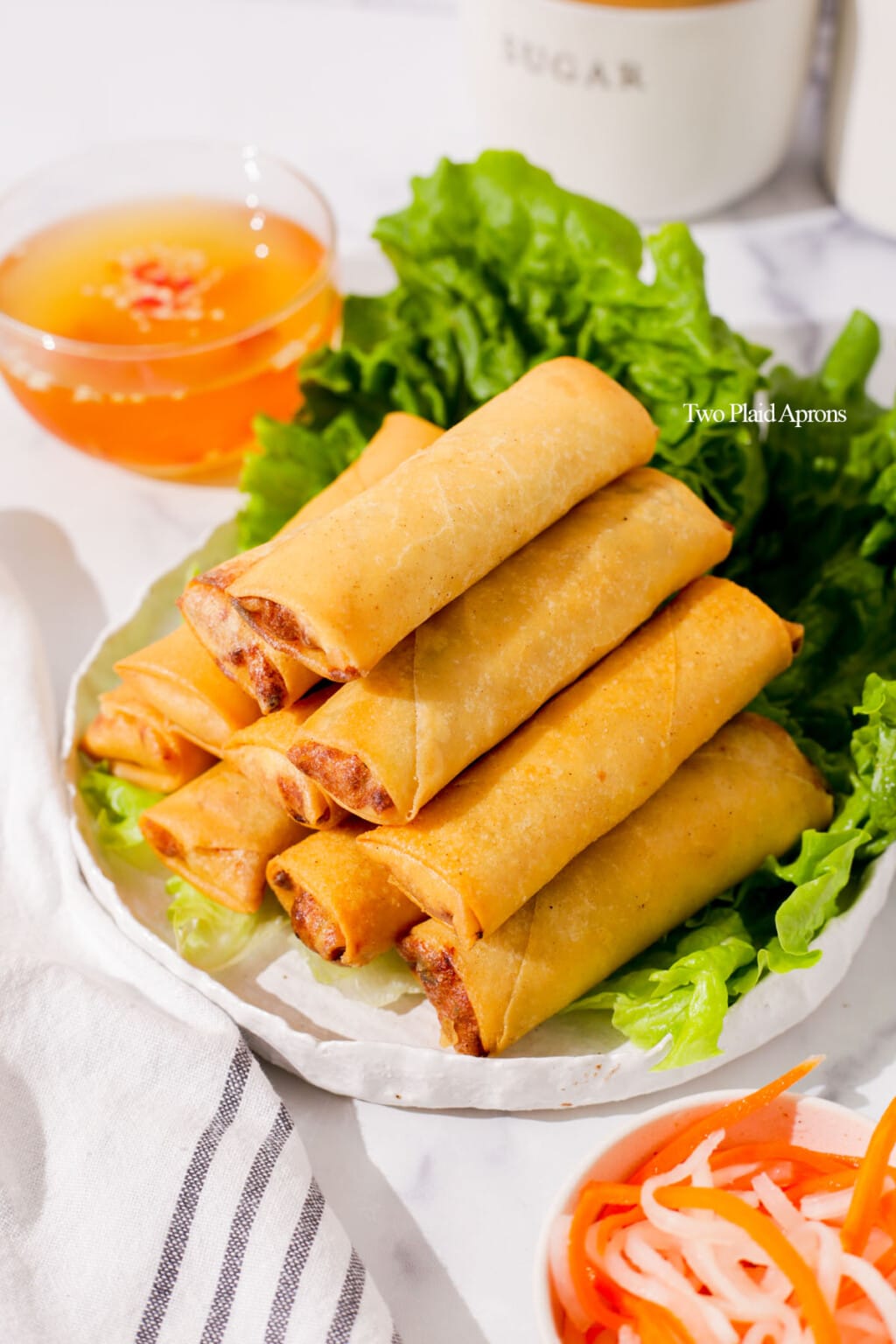 Vietnamese Egg Roll (Chả Giò) | Two Plaid Aprons