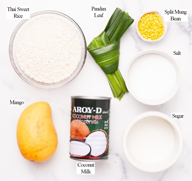 Mango Sticky Rice | Two Plaid Aprons