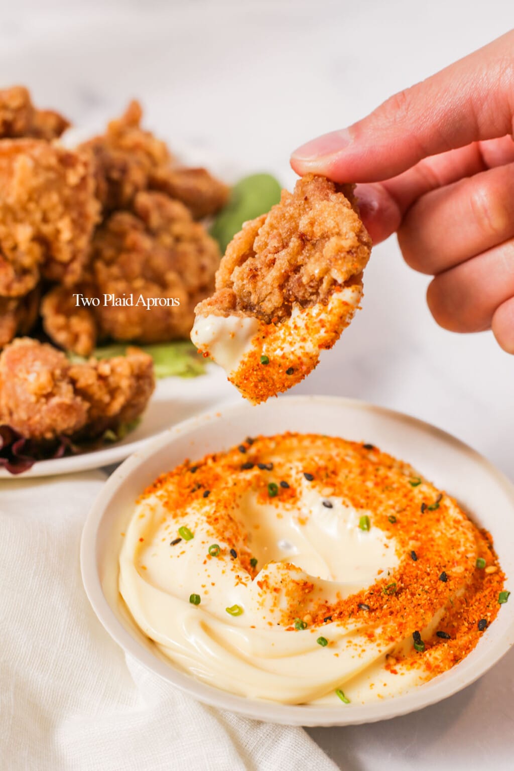Chicken Karaage (Japanese Fried Chicken) | Two Plaid Aprons