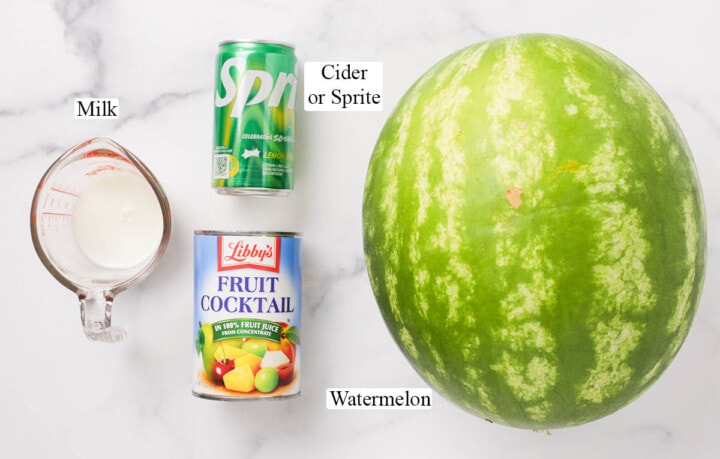 Hwachae (Korean Watermelon Punch) | Two Plaid Aprons