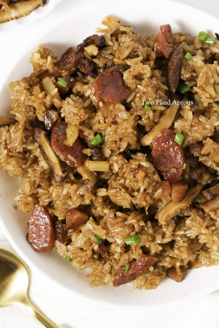 Chinese Sticky Rice | Two Plaid Aprons